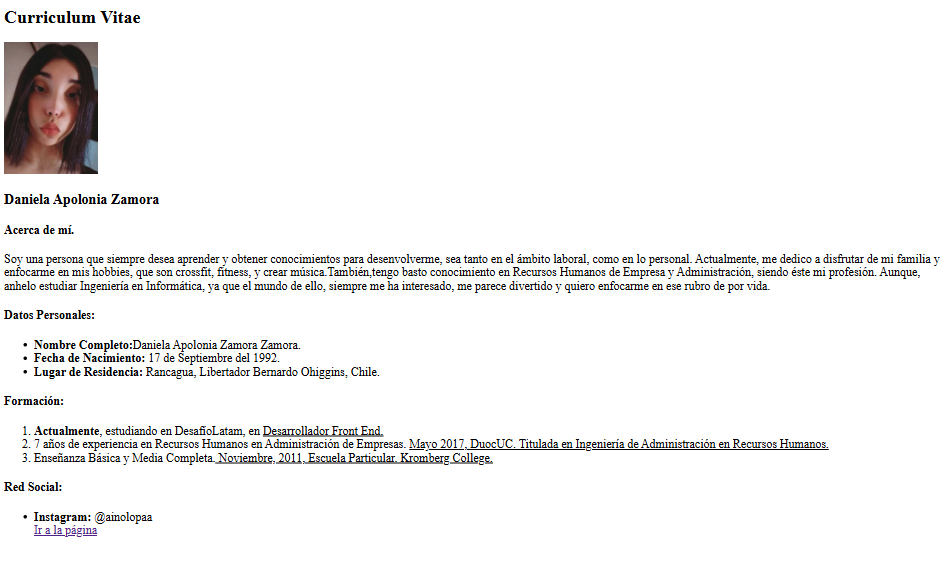 Portafolio - Daniela Zamora